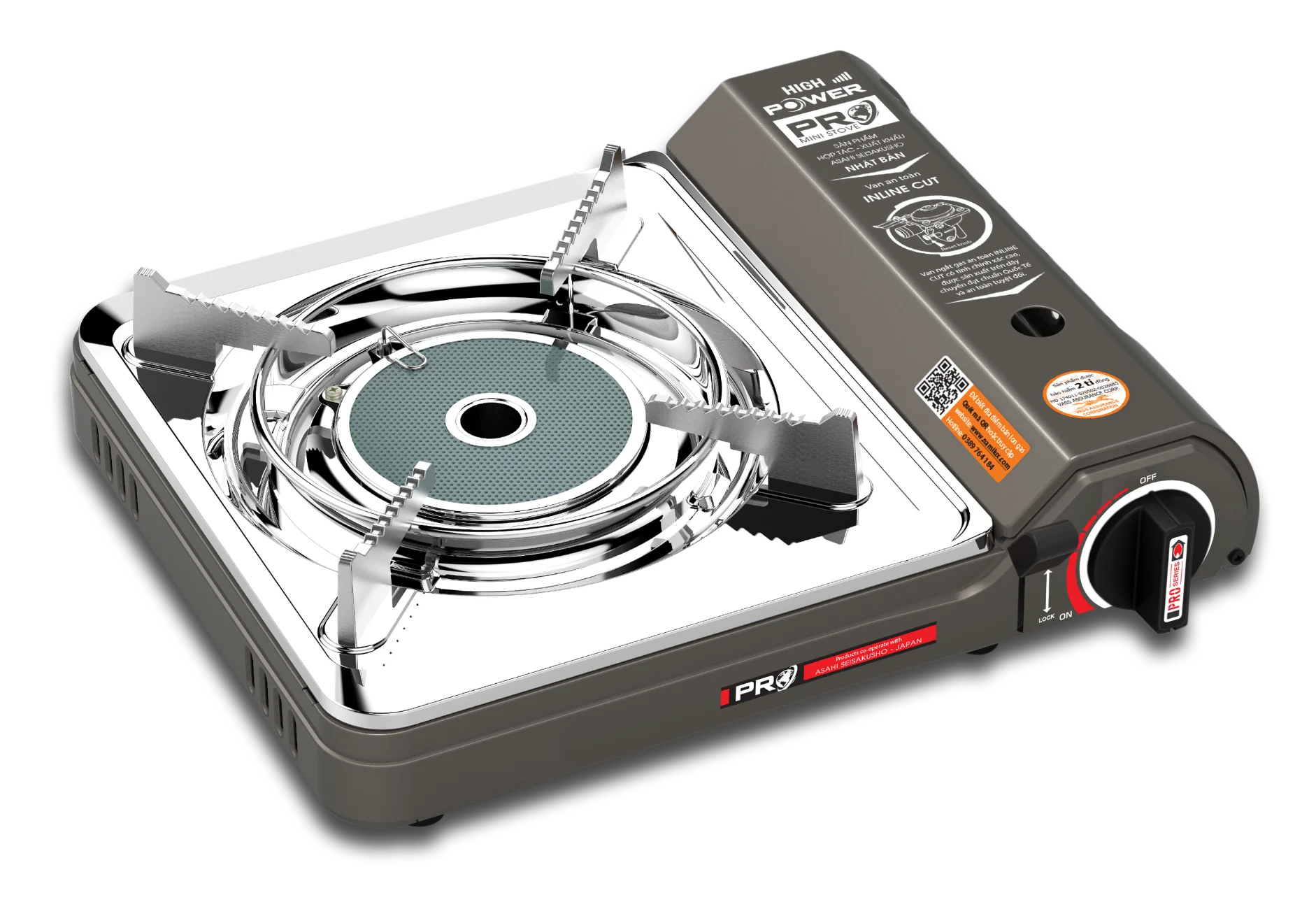 Portable Gas Stove (ceramic Burner) Double Anti-explosion Safety Device ...