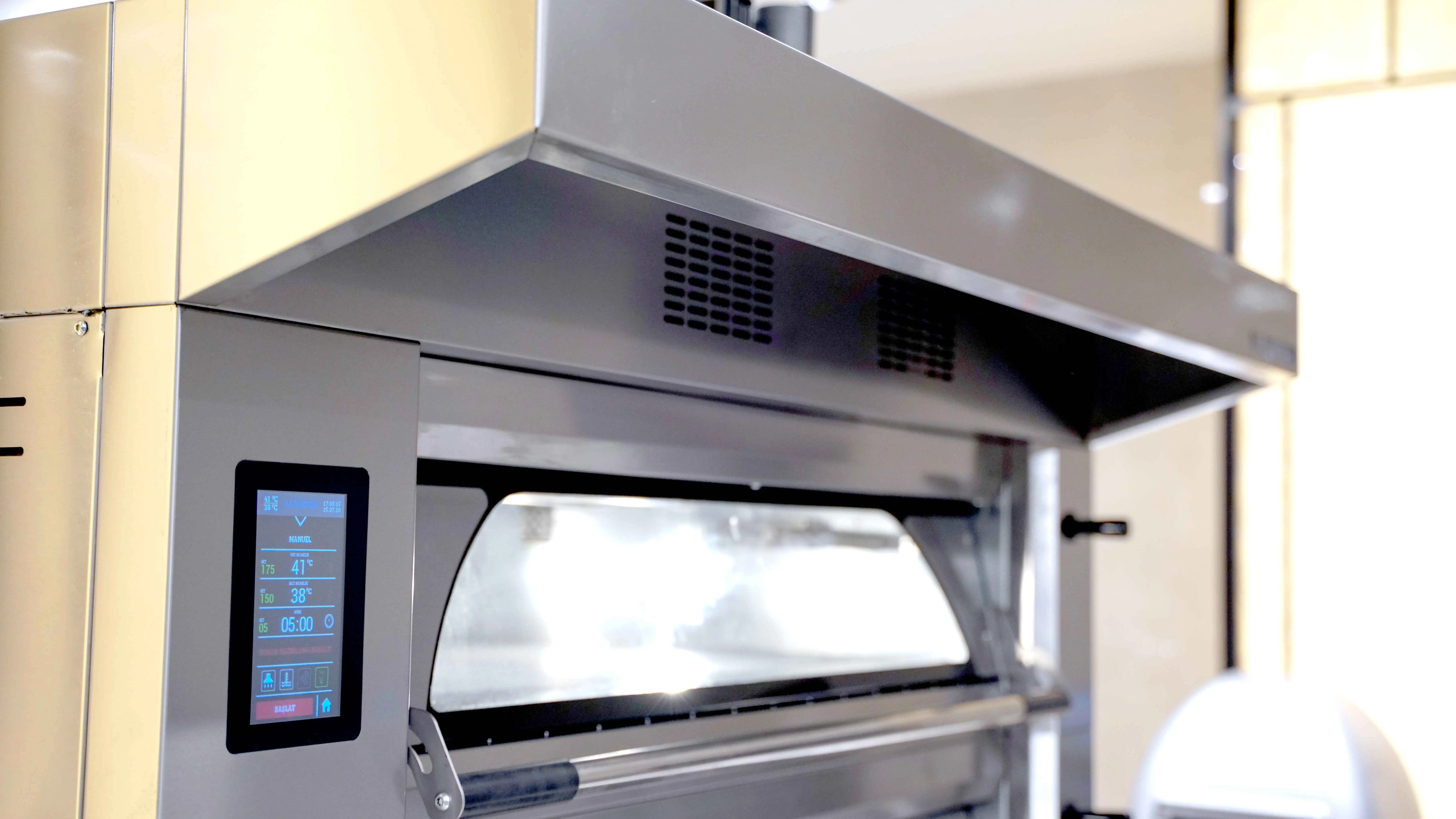 Electric Modular Three Deck Oven - Digital Control System