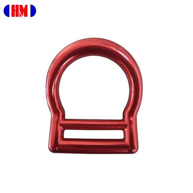 Ad241rd Anodized Red Forged Aluminum Alloy D Ring - Buy D Ring,Aluminum ...