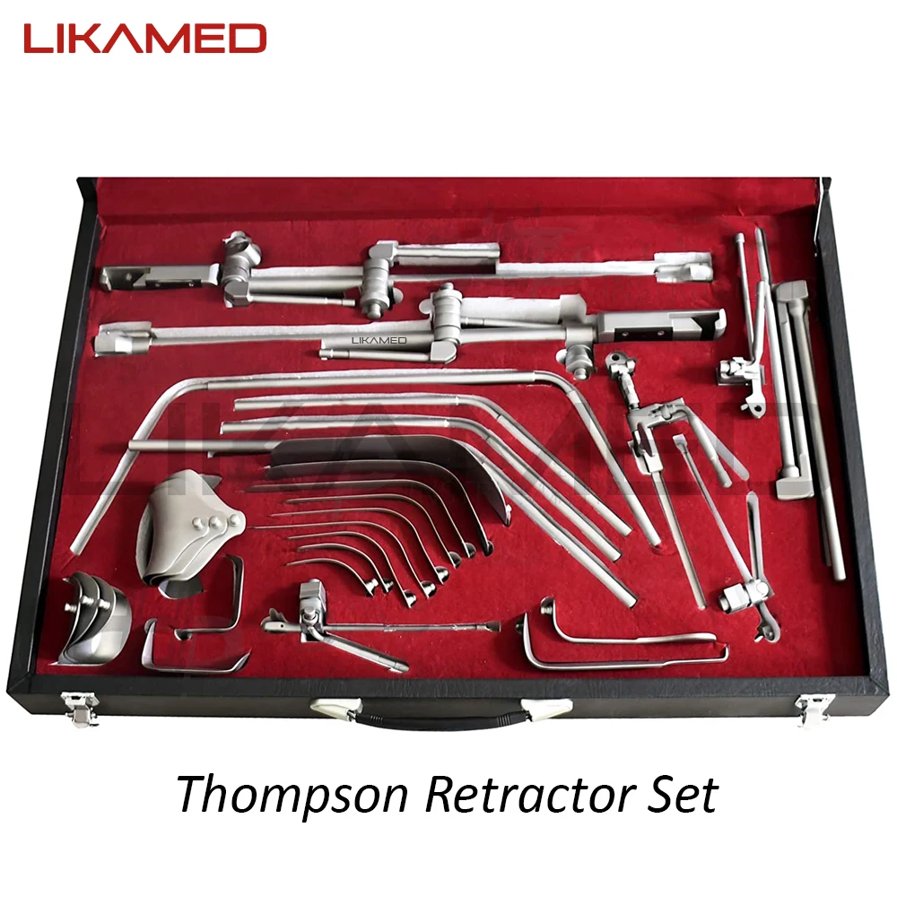 LIKAMED Thompson Retractor System - Complete Set with Box