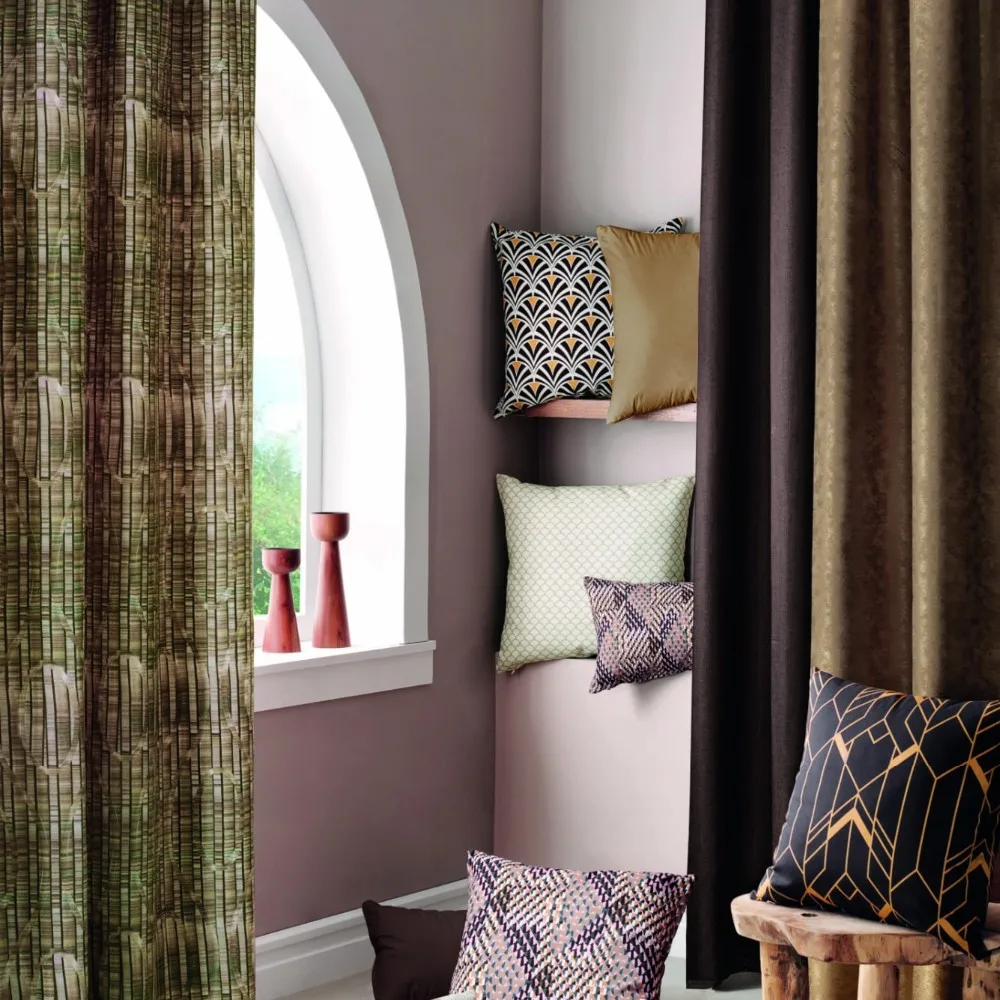 High Quality Best Standard Polycotton Printed Panama Curtain- Oeko-tex ...