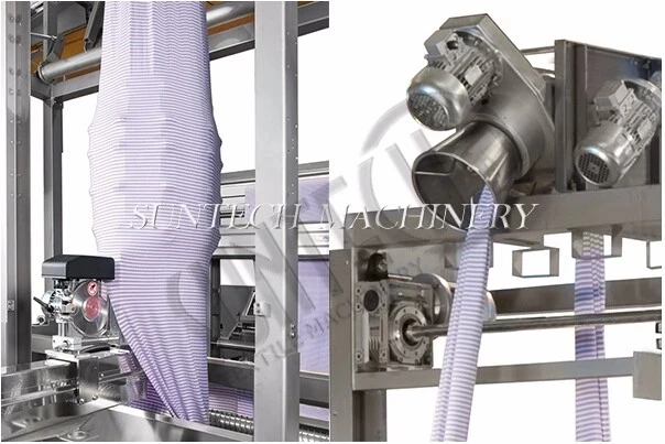 Suntech Industry Textile Tubular Fabric Slit And Open Roped Slitting ...