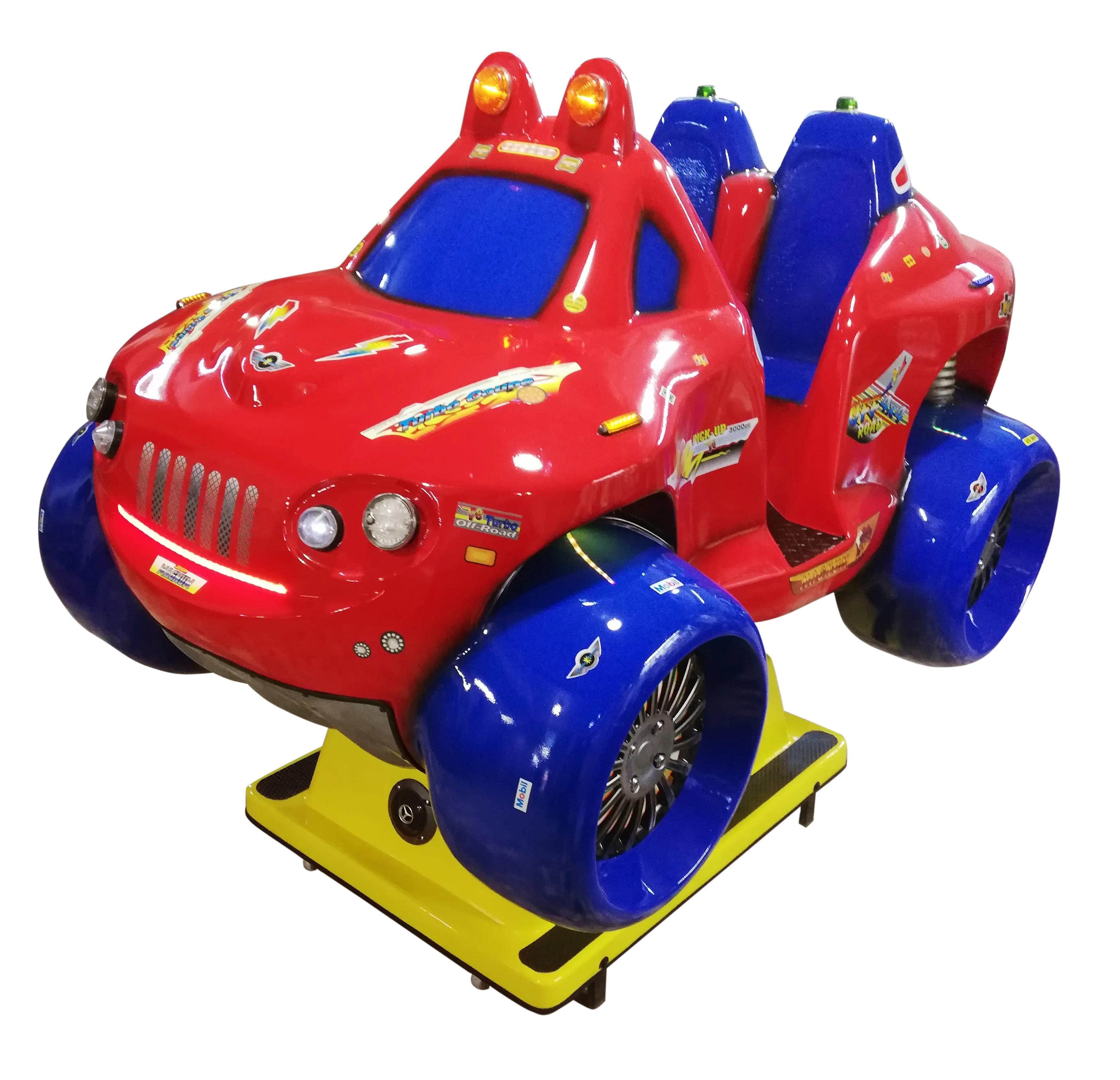 Coin Operated Kiddie Rides for Sale Plastic Amusement Park Pusher for ...