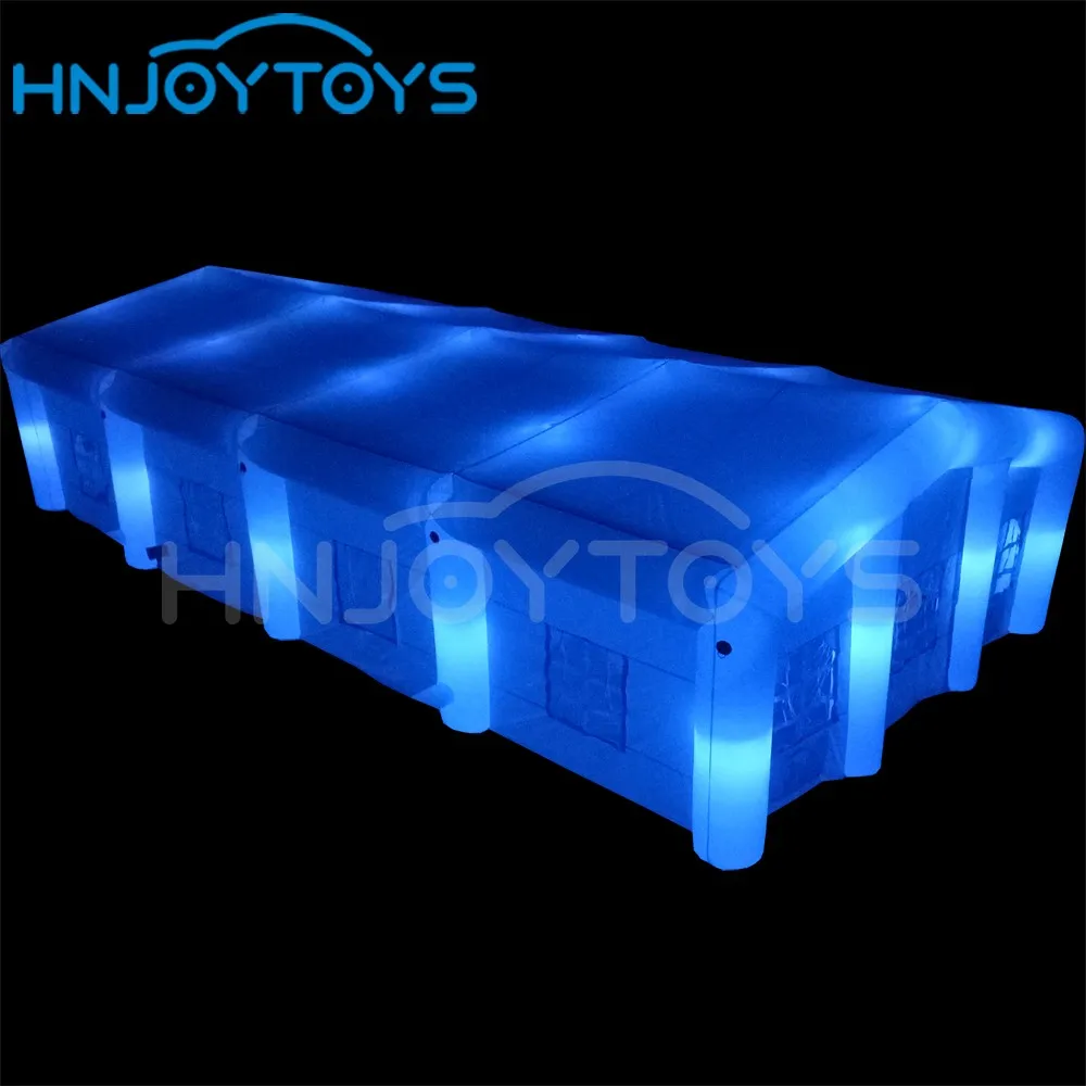 Small Pop Up Marquee Inflatable Structures Blow Up Family Disco Tent ...