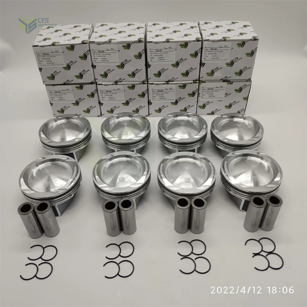 PISTON and RING for RANGE ROVER L405 5.0 SVR Supercharged V8