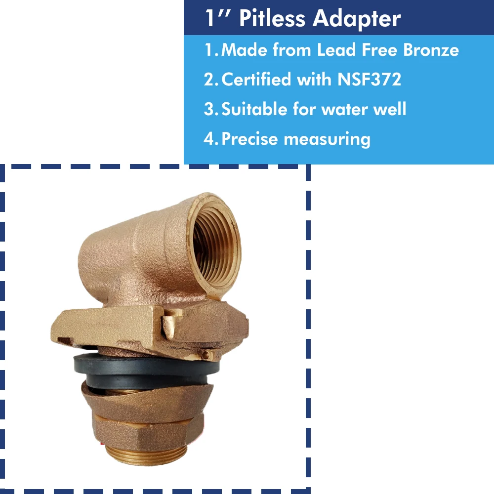 Customized Well Pump Accessories Pitless Adapter - Buy 1" Well Casing ...