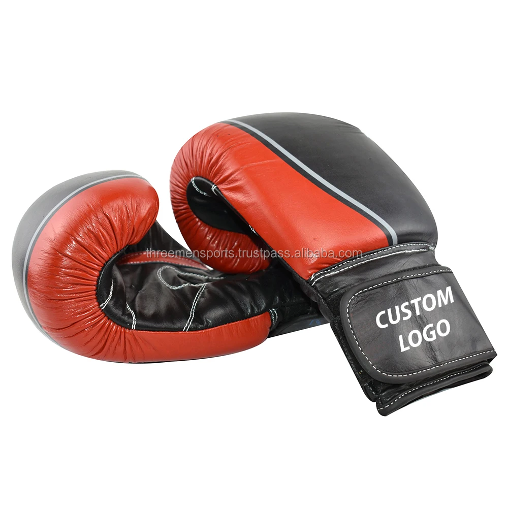 White Leather Winning Boxing Gloves Professional Fighting Boxing Gloves ...