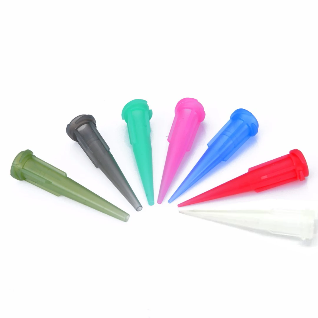18 Gauge Tt Liquid Dispenser Needles Plastic Tapered Tips Needles Glue ...