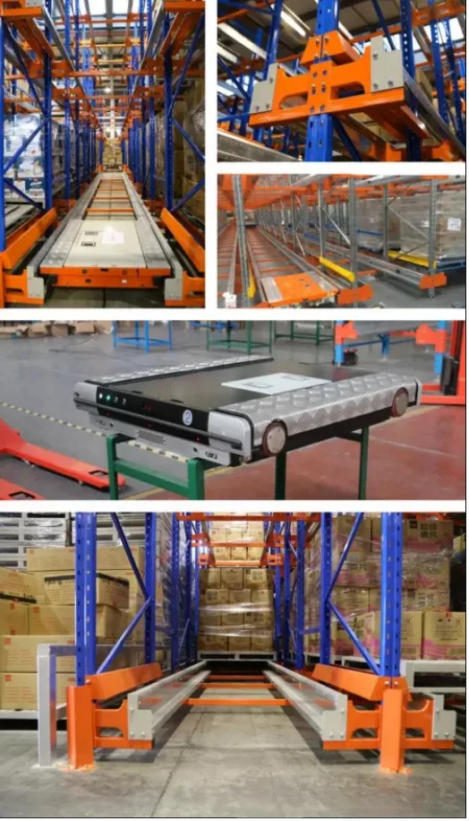 Automatic Pallet Shuttle With Introducing Stacker Crane Or Transfer Car ...