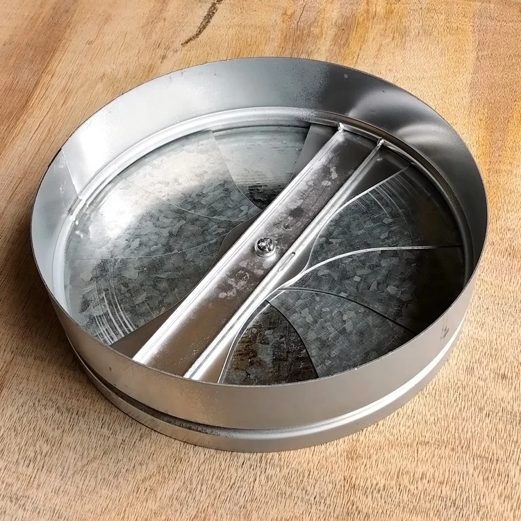 Ventilation Adjustable Round Radial Damper For Hvac - Buy Radial ...