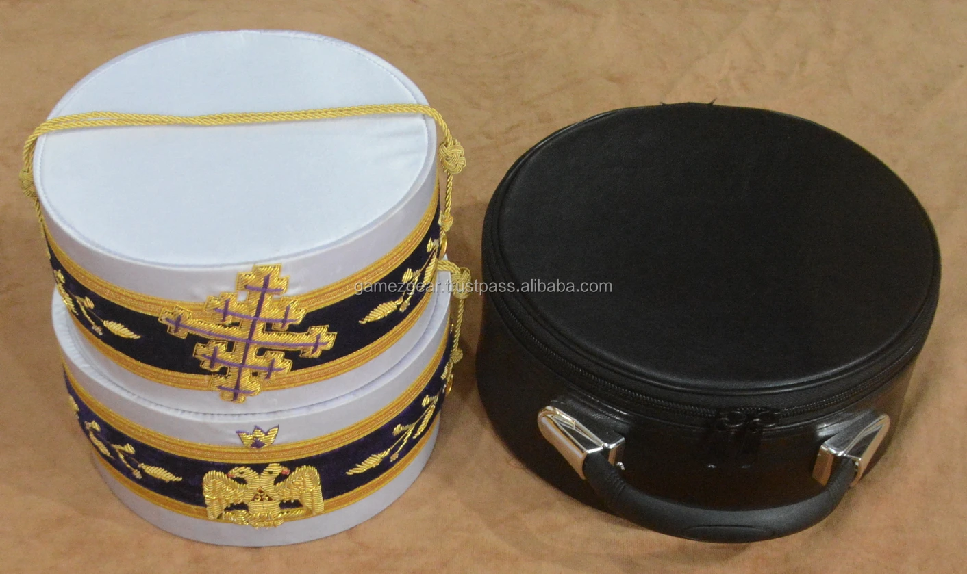 Masonic Regalia Caps And Case,Scottish Rite Caps And Hats - Buy 18 ...