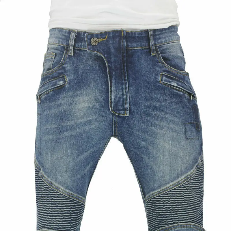 Motorcycle Pants Men Moto Jeans Protective Gear Riding Touring ...