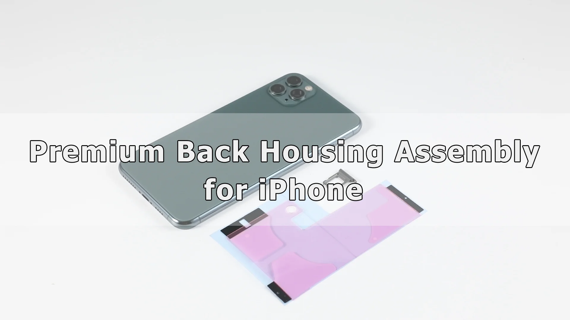 Oem Back Housing For Iphone 12 Pro Max X Xr Xs Max 11 Pro Max Se2 6 7 8 ...