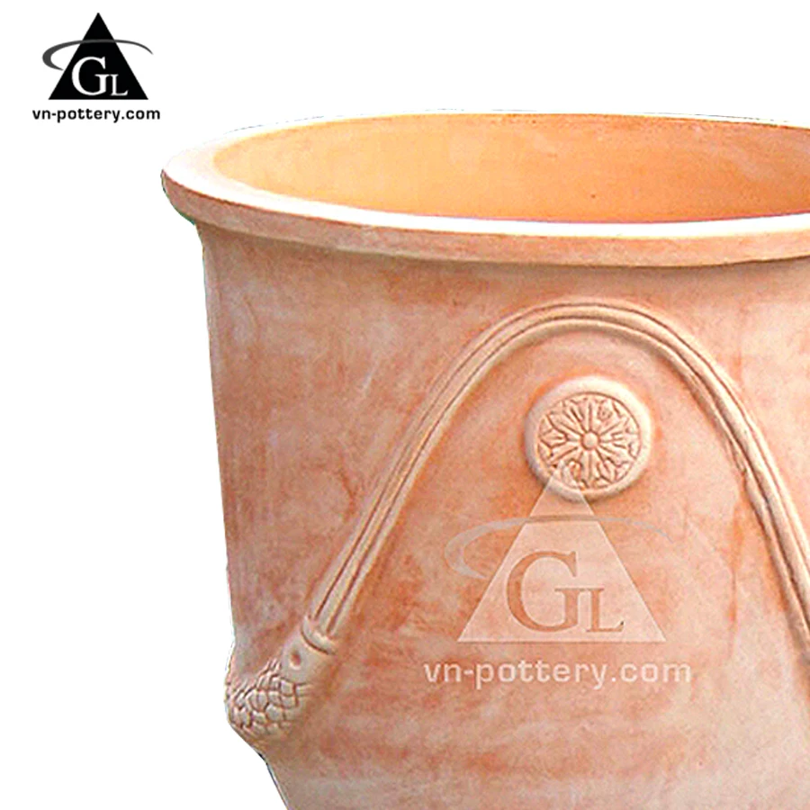 Elegant Terracotta Modern Hand Carved Eco-Friendly Lightweight Indoor ...