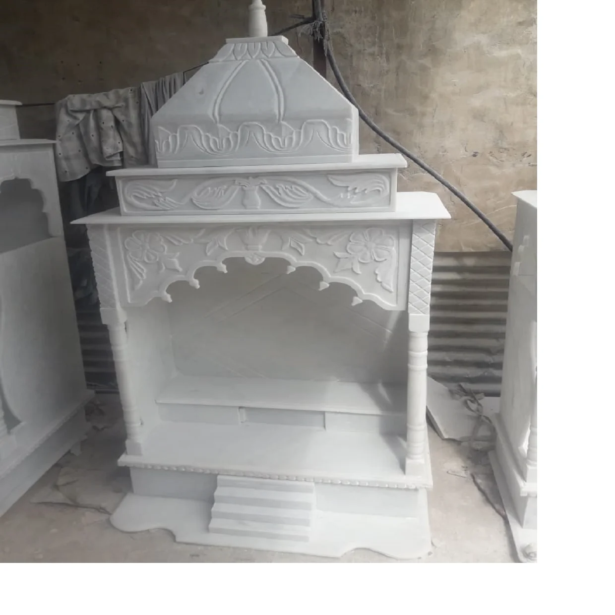Hand Carved Marble Temples for Homes Can Be Custom Made As Per Your ...