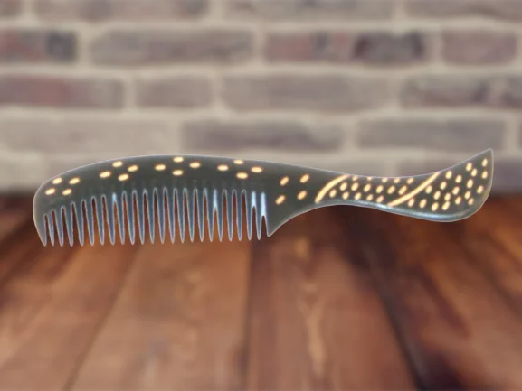 Wooden Handicrafts Wooden Hand Made Comb In Unique Way With High ...