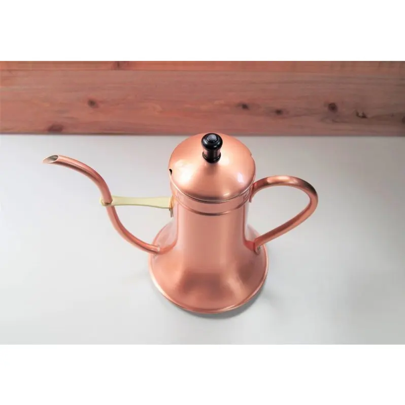 Antique Design Kettle With Copper Polished Tabletop Copper Kettle Metal ...