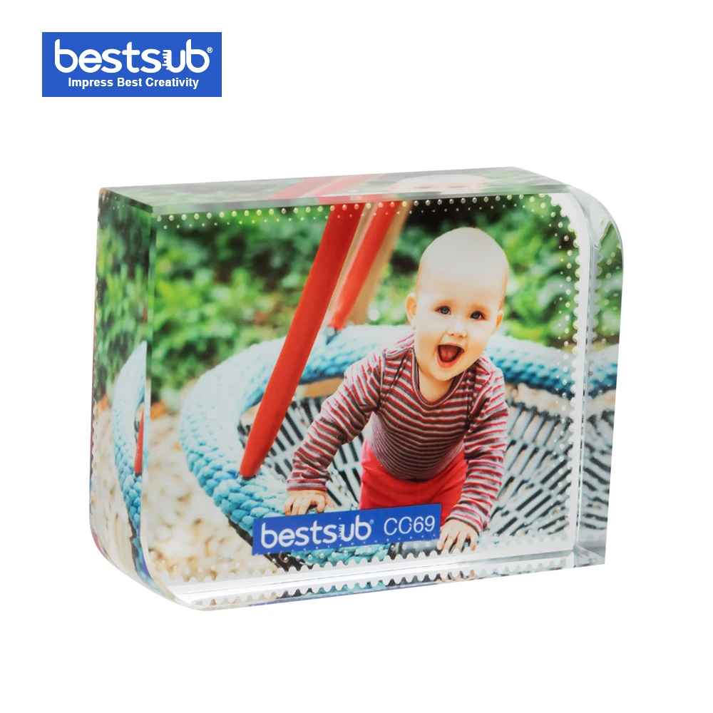 Bestsub Custom Sublimation Wedding Gift Ideas - Crystal Glass Blocks