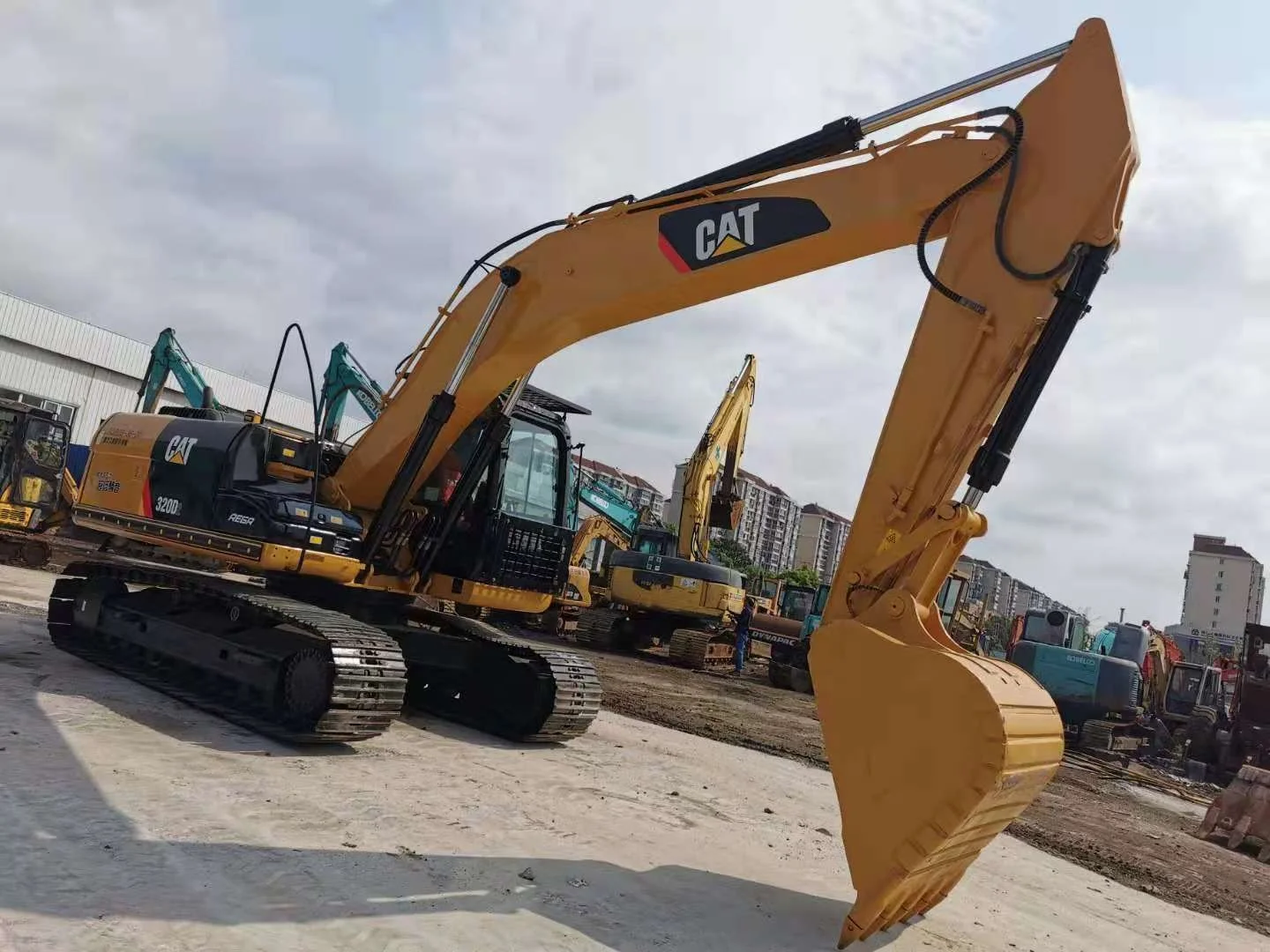 20 Ton Used Cat 320d Excavator Caterpillar 320 D Model Excavadora New ...