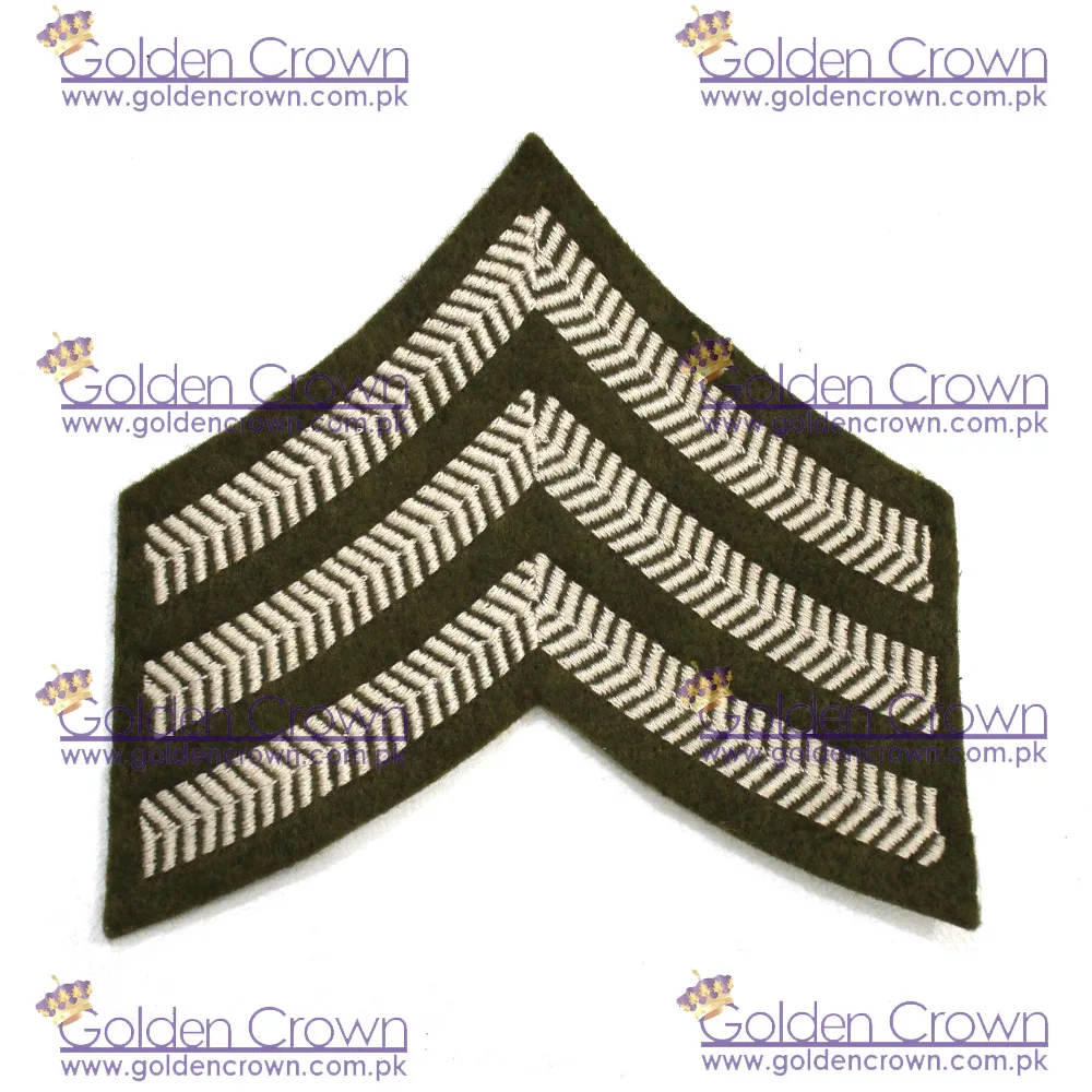High Quality Custom Embroidered Chenille Security Shoulder Insignia ...