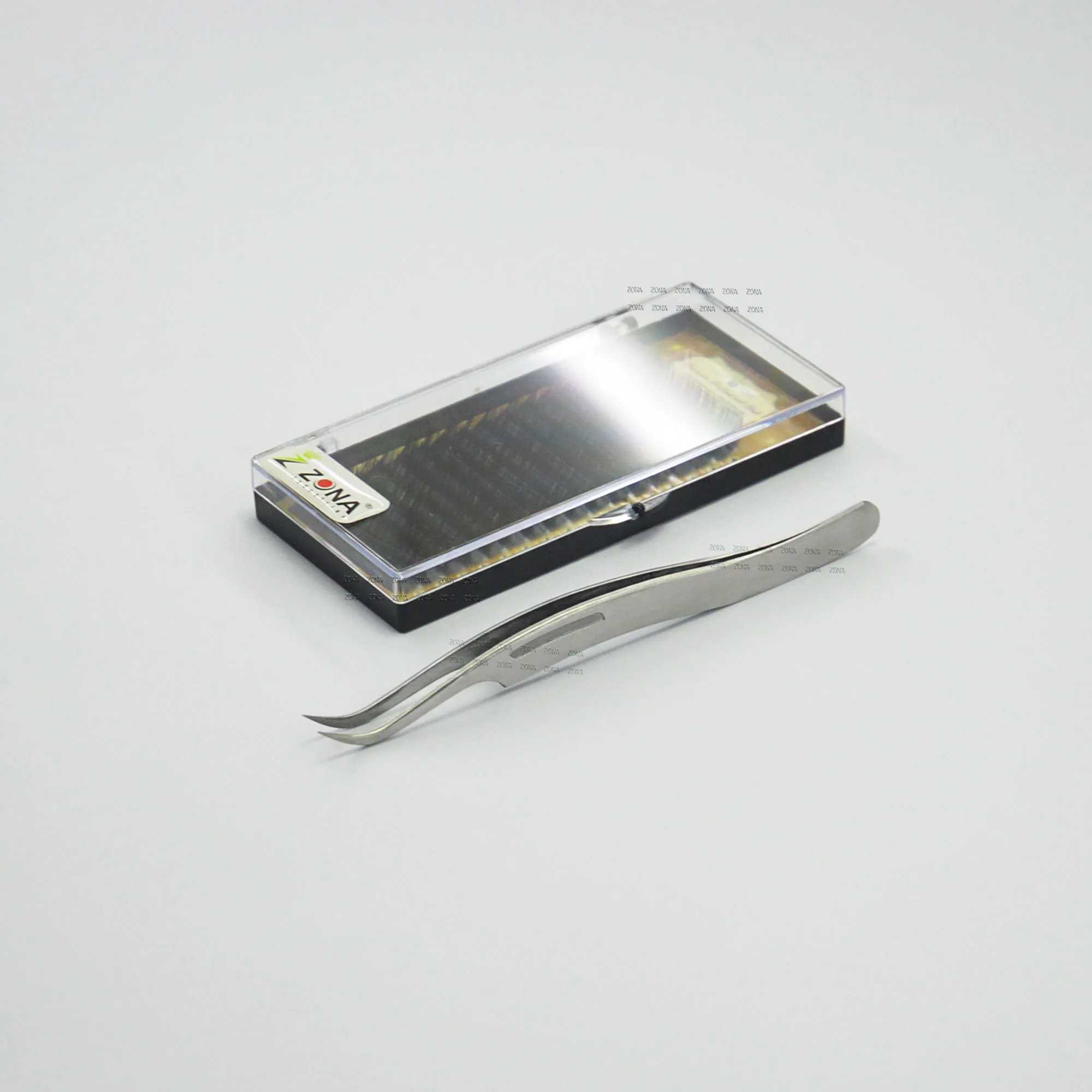 4 Pcs Tweezers Packaging Box for Lash Extensions - Multi Color Shades