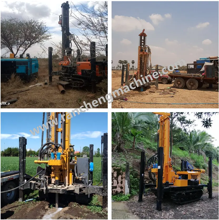 350m Deep Well Drilling Machine /hard Rock Water Drilling Machine /bore ...