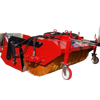 Heftruck Gemonteerd Veegmachine Met Emmer Borstel Bezem - Buy ...