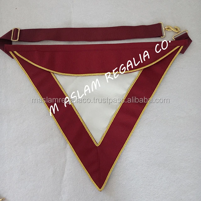 Thrice Illustrious Master Royal And Select Master Apron - Buy English ...