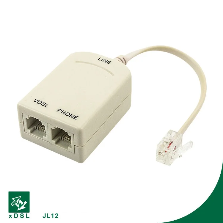 VDSL ADSL Inline Splitter Filter for Phone Modem - ADSL Inline Filter