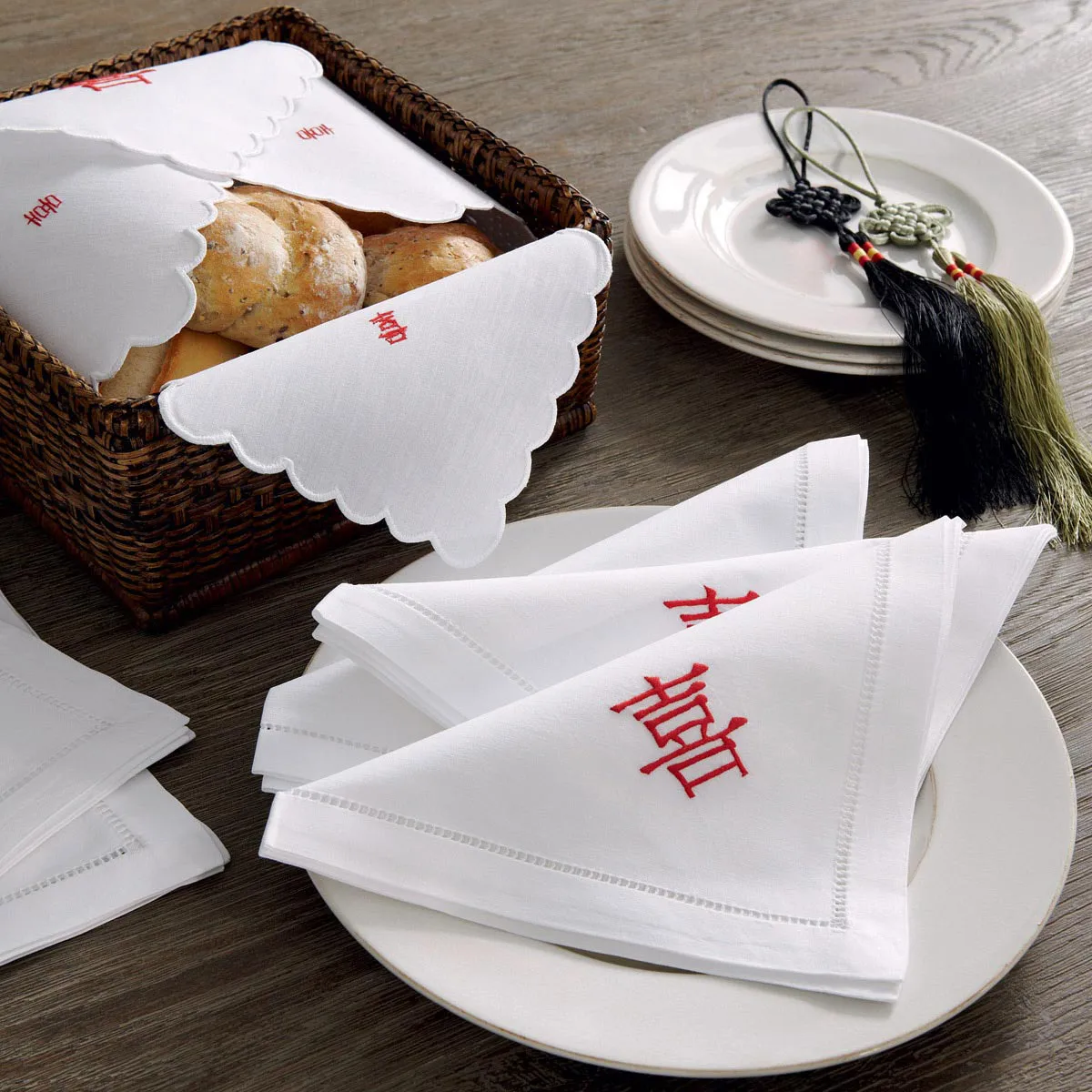 Linen Bread Basket Lace Embroidery - Buy Embroidered Hot Roll Cover ...