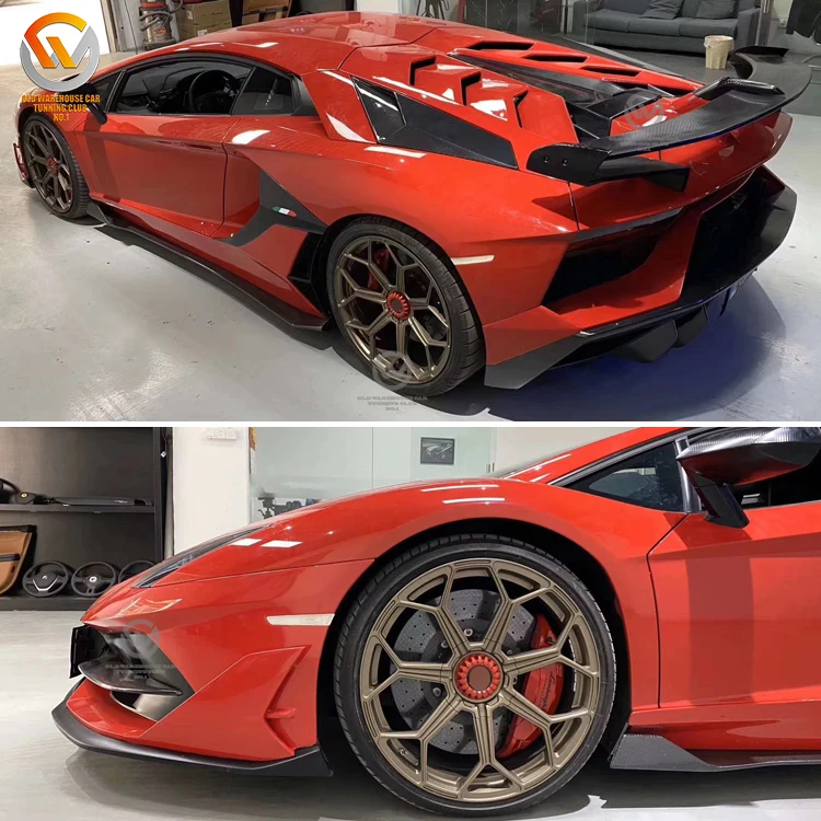 SVJ Car Part Front Bumper Full Body Kit for Lamborghini
