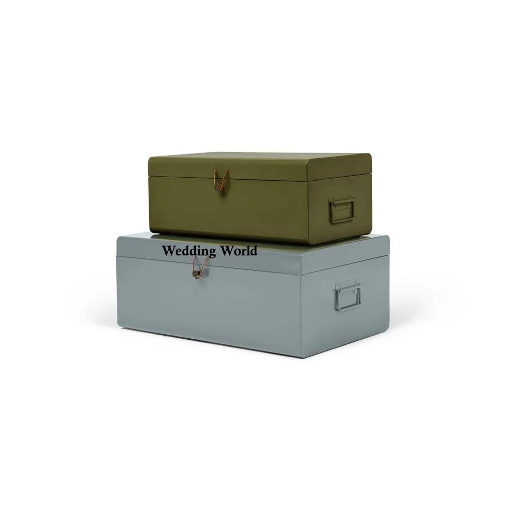 Metal Trunk Box - Durable and Stylish Storage Solution