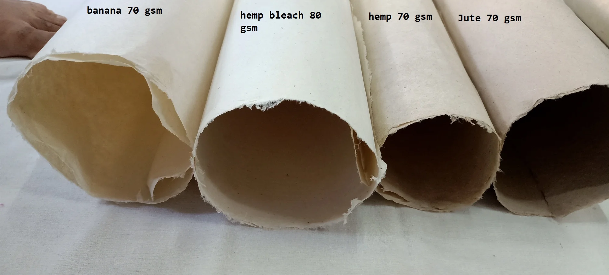 Natural Banana Fiber Tissue Paper - Anti-Rust & Bamboo Pulp