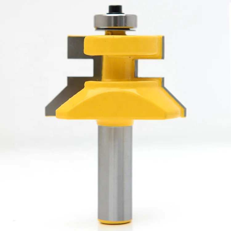 2 Bit "v" Notch Tongue And Groove Router Bits Set V-groove Tongue ...