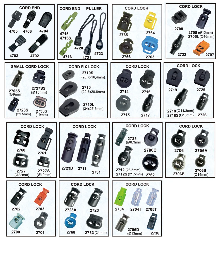 Plastic Stopper/ Cord Lock / Cord End - Buy Plastic Stopper,Cord End ...