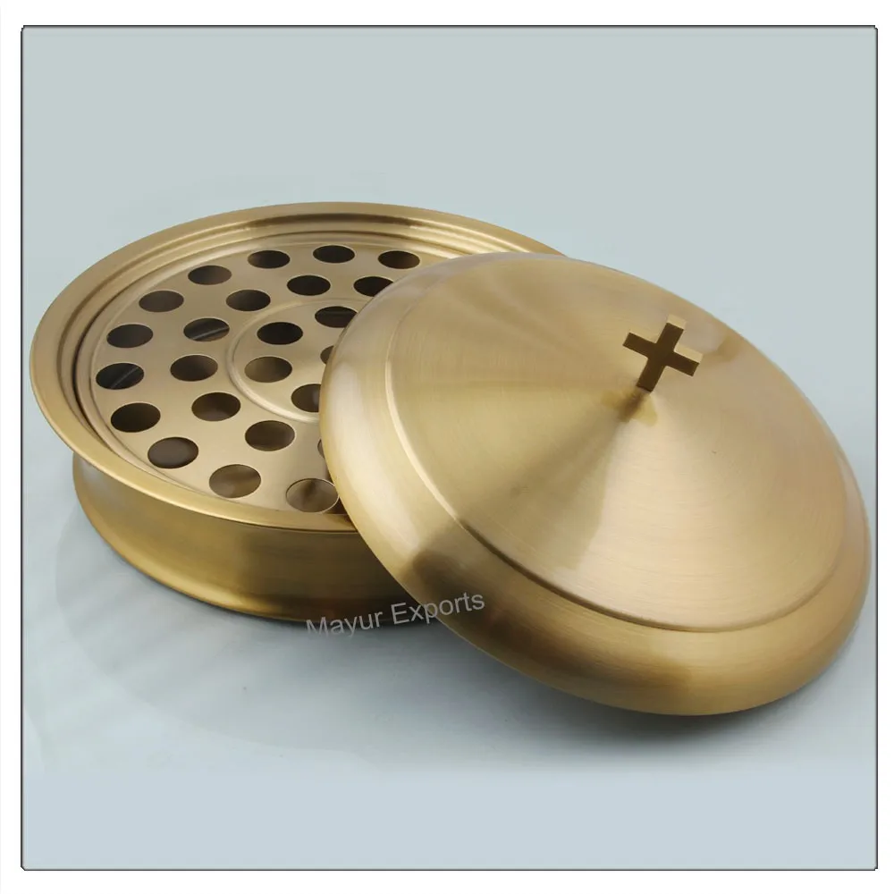 Stainless Steel Gold Communion Tray - Gold Finish / Brass Finish - Buy ...