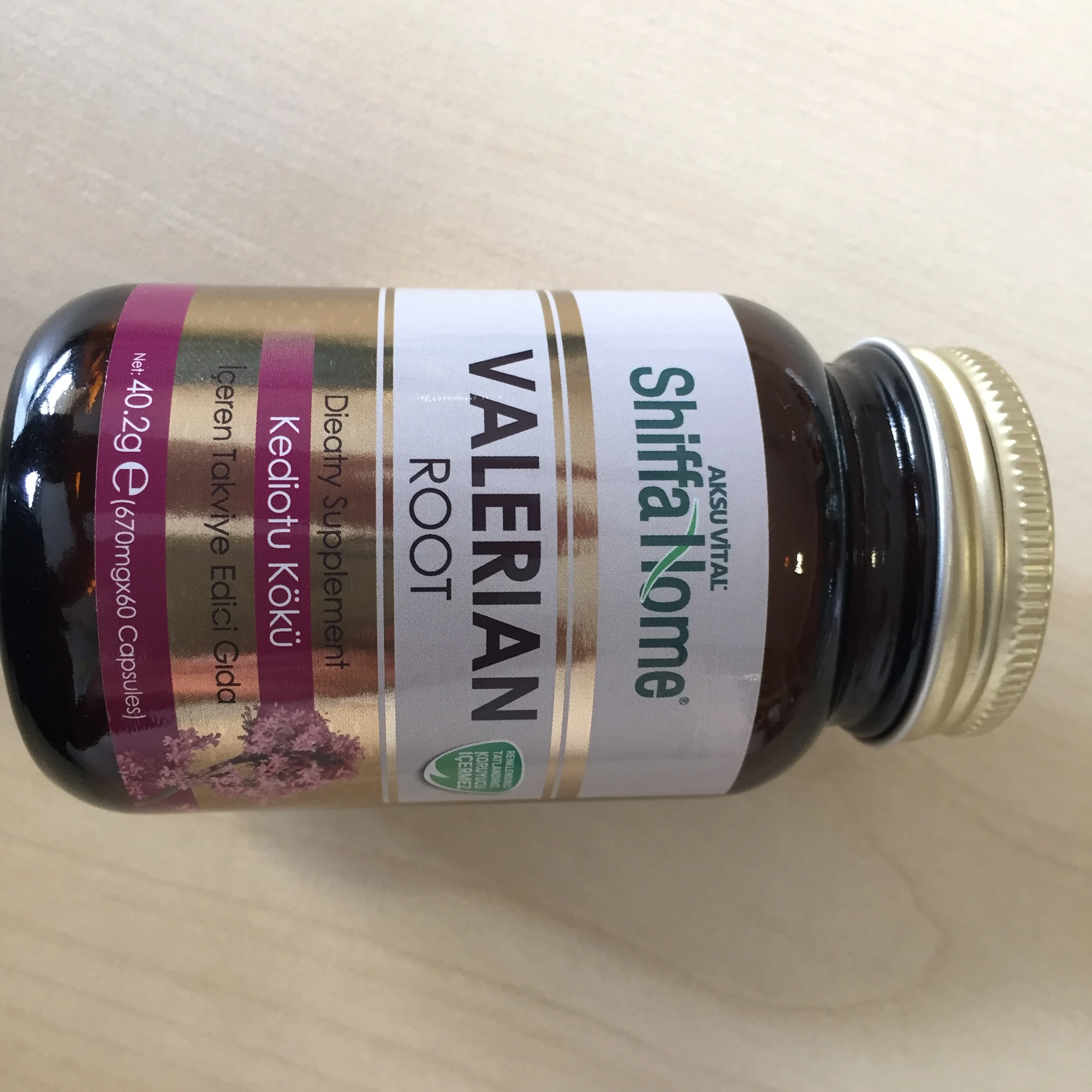 Valerian Root Capsule Improving Sleeping Tablets Valeriana Officinalis ...