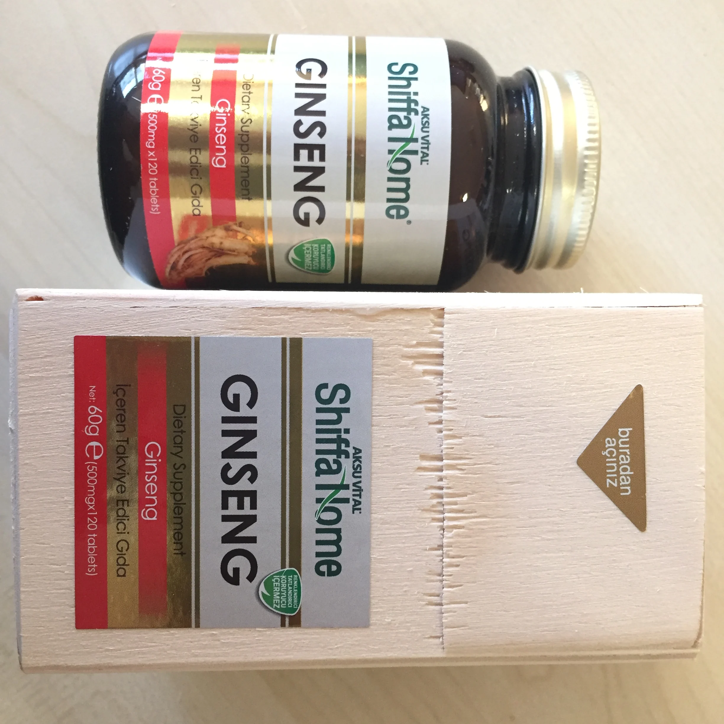 Korean Red Ginseng Tablets Sport Supplements Suplementos Medicina ...