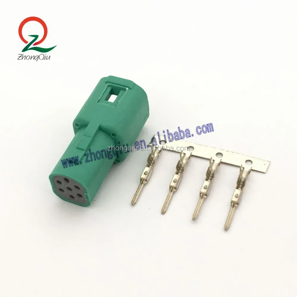 Amp Tyco Green 7 Pin Pbt Male Connector 2822343-1 917318-4 - Buy Pin ...