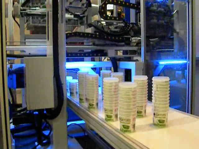 Full Automatic Iml Robot Disposable Plastic Food Container Machine For ...