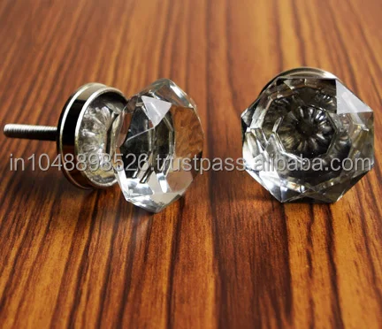 High Quality Decorative Glass Knobs With Hand Crafted Back Plate Furniture Handles & Knobs ...