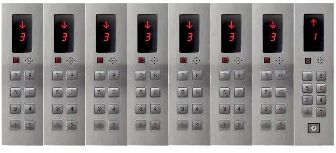 Elevator Call Box Button Panels For Elevators,Elevator Car Operation ...