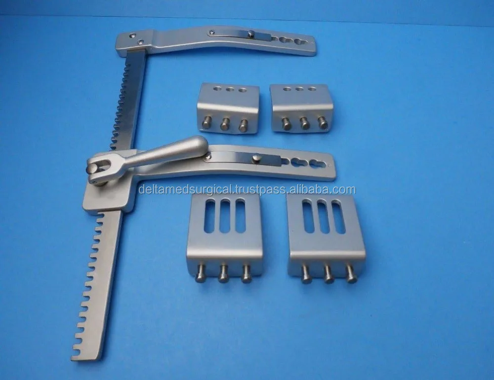 Burford Finochietto Rib Retractor With 4 Blades (germany Stainless) - Buy Burford Finochietto ...