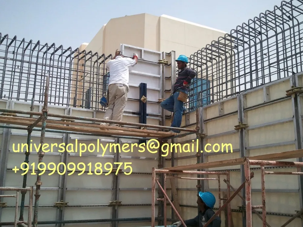 High Quality Modular Plastic Panel For Concrete Form Work Reusable More ...