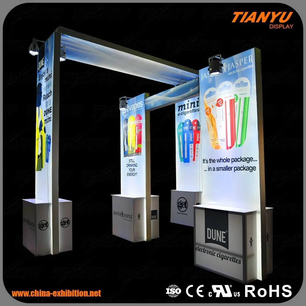 Portable Exhibition Booth Exposure System Panel With Customized Size ...