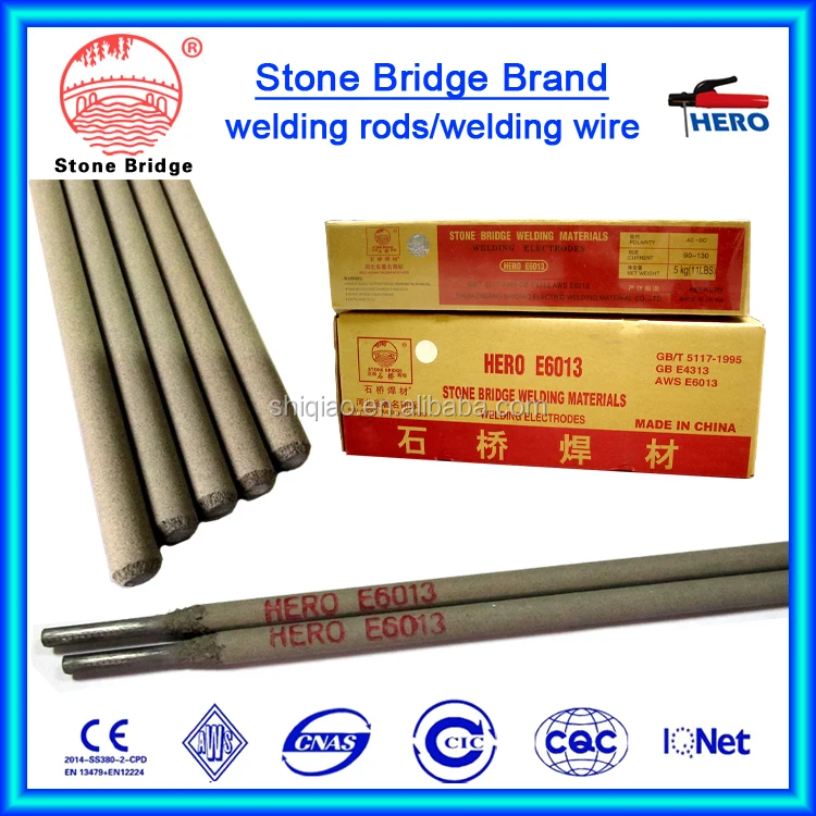 300-400mm Length Aws E 6013 Mild Steel Welding Electrodes