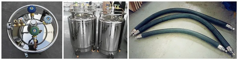YDZ-200 200L Liquid Nitrogen Dewar Tank with Pressure - Durable, Easy ...