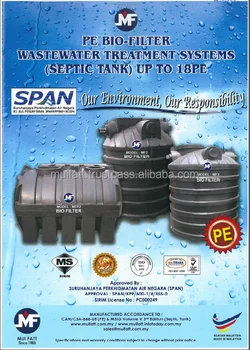 Pe Bio-filter Waste Water Treatment Systems ( Septic Tank) - Buy Waste ...