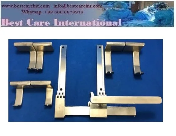Karlin Spinal Retractor Set - Durable & Versatile Instruments