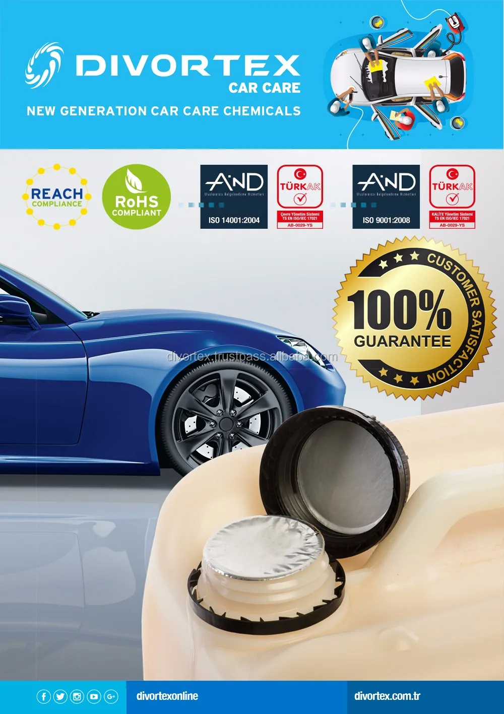 Divortex Wash & Go Auto Shampoo - Buy Auto Shampoo,Foamy Car Wash ...